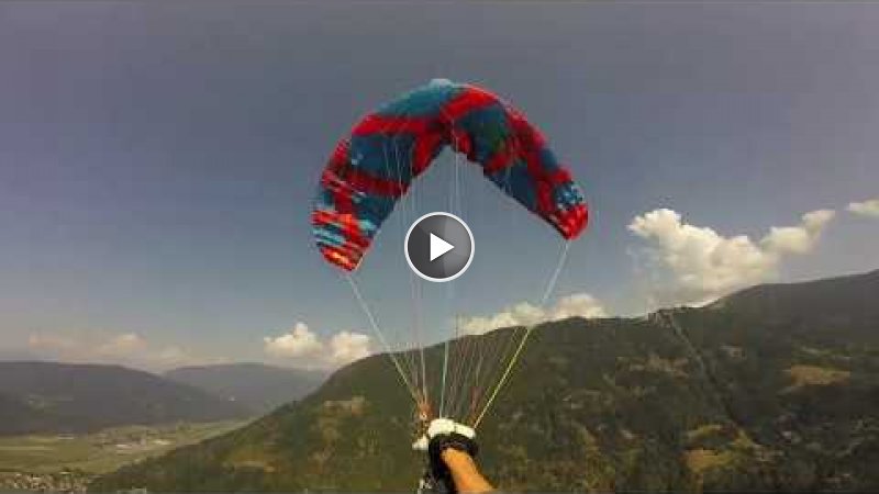 EXTREME ACRO PARAGLIDING FAIL - DOING IT ALL WRONG | justACRO.com